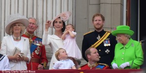 Kate Mixes Old & New for Queen’s Birthday Parade, George & Charlotte ...