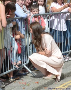 Kate Returns to American Designer Lela Rose for Cornwall Engagements ...