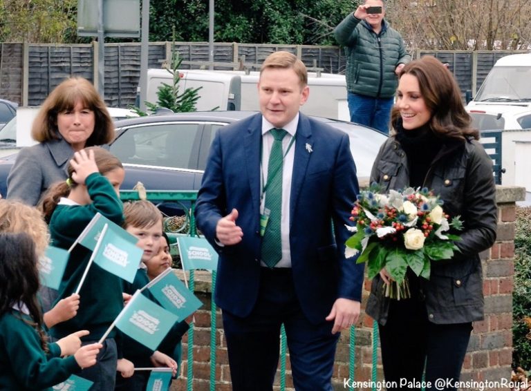 The Duchess in Barbour for Bug-ingham Palace Work – What Kate Wore