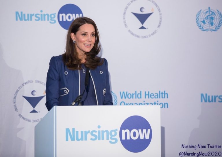 The Duchess Speaks With Nurses About Their Vital Roles – What Kate Wore