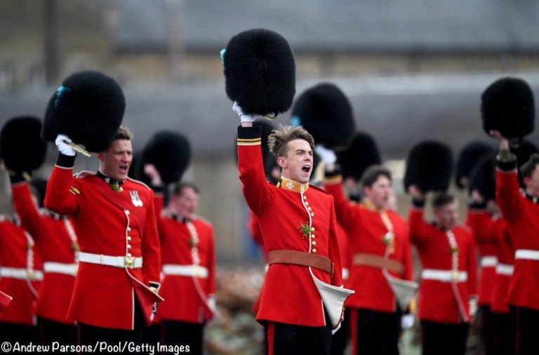 Kate in Green for St. Patrick’s Day with the Irish Guards UPDATED ...
