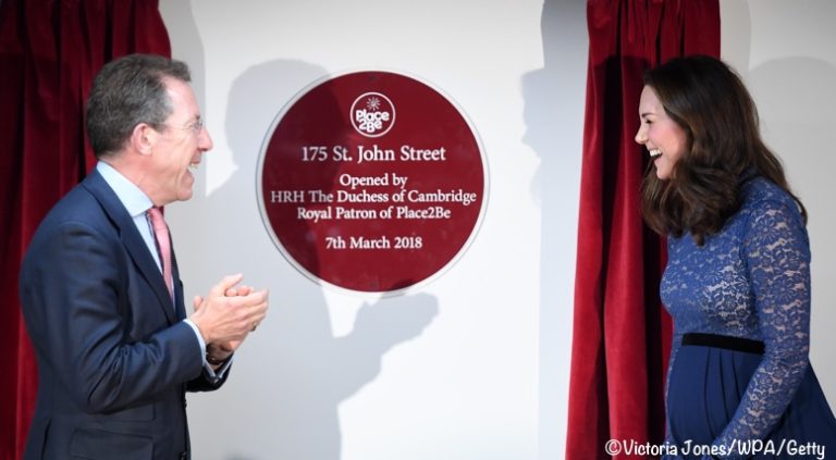 Kate in Blue Lace at Place2Be and Say Hello to the Madderson London ...