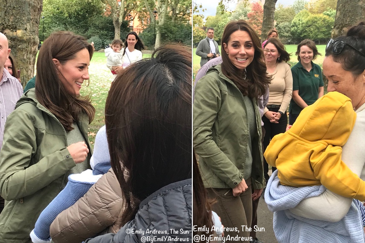 Kate Sayers Croft Meeting 7 month old Romi Oct 2 2018 EmilY Andrews Two ...