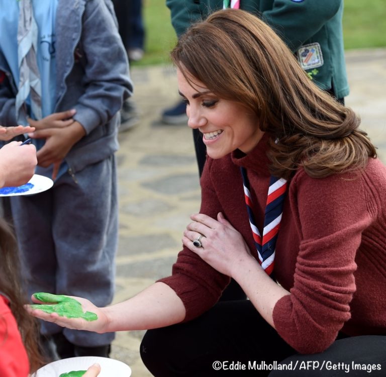 Kate in Familiar Pieces for a Day in the Park with UK Scouting – What ...