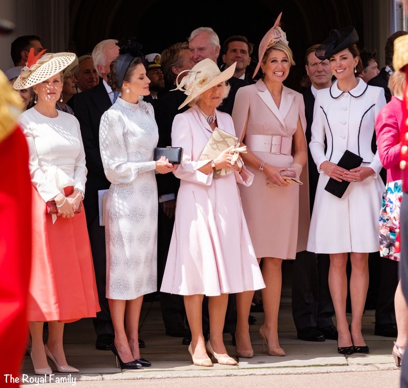 Sophie Letizia Camilla Maxima Kate Garter Day June 16 2019 via TRF ...