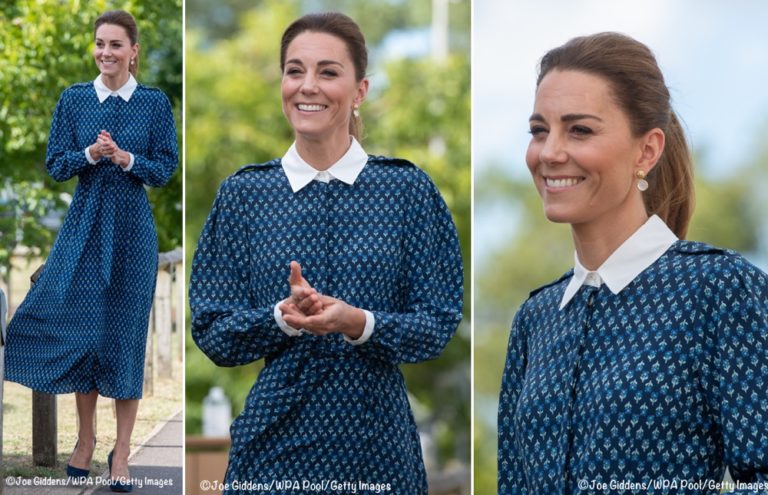 The Duchess Wears Beulah London for NHS Tea Party – What Kate Wore