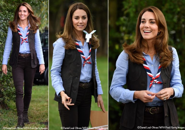 The Duchess in a Casual Ensemble for her First Engagement as Joint ...
