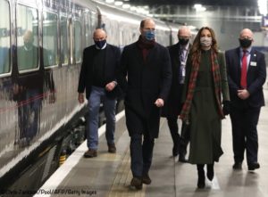 The Duke & Duchess Launch Mini-Tour Aboard the Royal Train – What Kate Wore