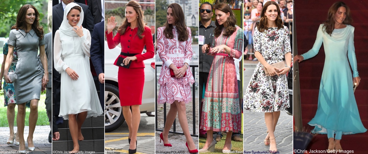 Kate 7 Tour Looks 2011 Canada Through 2019 Pakistan – What Kate Wore