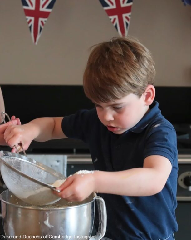 The Cambridge Kids Bake Cupcakes and the Duke & Duchess do a Big ...