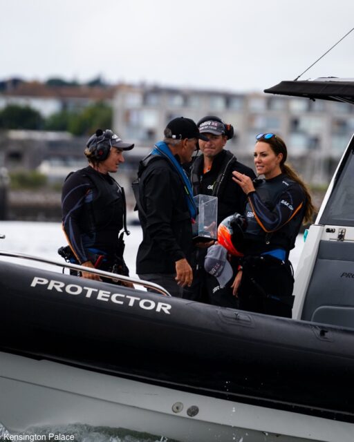 Erdem, Holland Cooper, and a Wetsuit for Sailing Engagement – What Kate ...