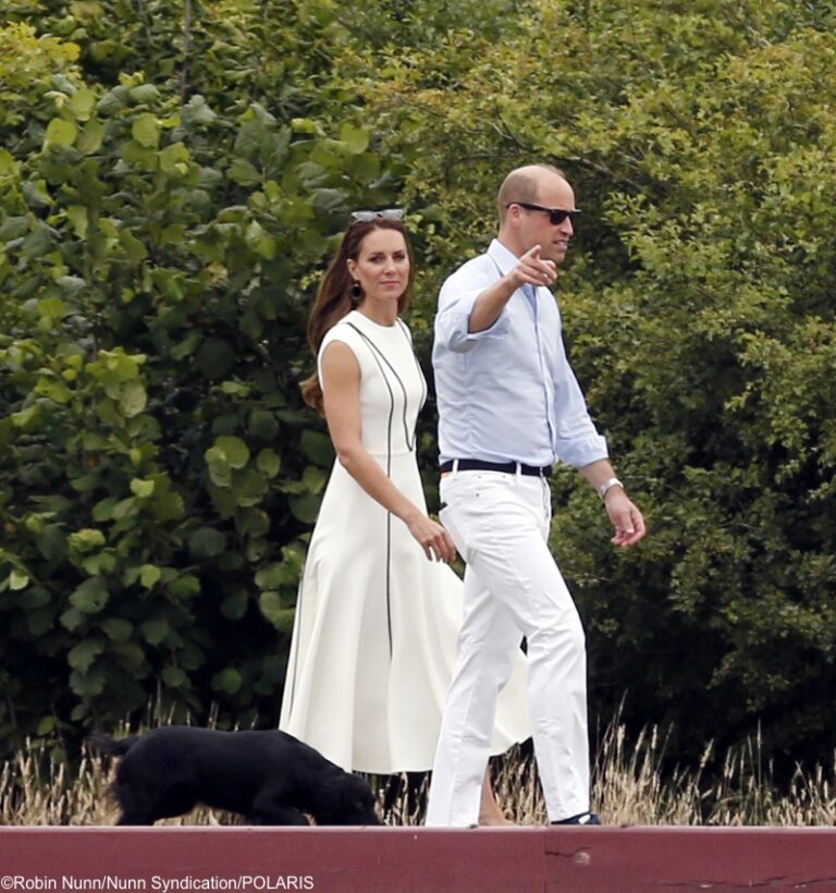 The Duchess Wears Emilia Wickstead for Charity Polo Match – What Kate Wore