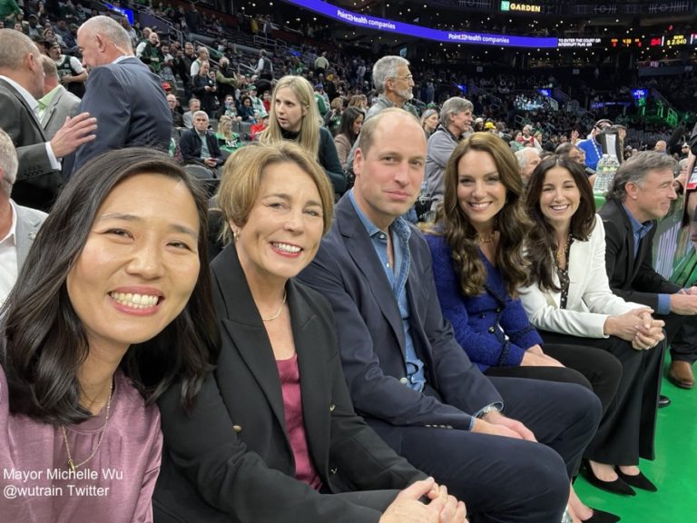 It’s a Chanel Repeat for Boston Celtics Game – What Kate Wore