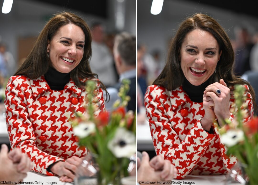 The Princess Wears Team Colors for England vs. Wales Rugby Match ...