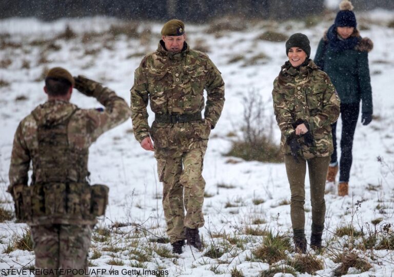 The Princess of Wales Visits the Irish Guards – What Kate Wore