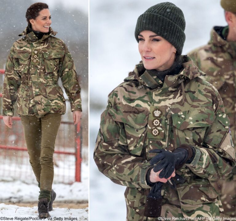 The Princess of Wales Visits the Irish Guards – What Kate Wore