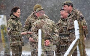 The Princess of Wales Visits the Irish Guards – What Kate Wore