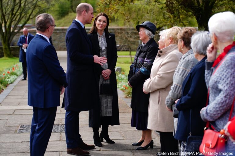 The Prince & Princess of Wales Visit Aberfan Memorial – What Kate Wore