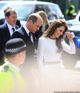 Understated Elegance for the Princess at Pre-Coronation Lunch and ...