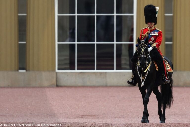 The Princess of Wales Wears Andrew Gn and Philip Treacy for Trooping ...