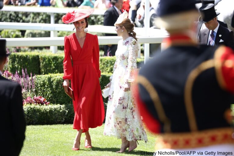 The Princess in Rich Red Hues for Royal Ascot – What Kate Wore