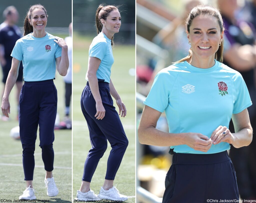The Princess of Wales Wears Athletic Kit for Rugby Engagement – What ...