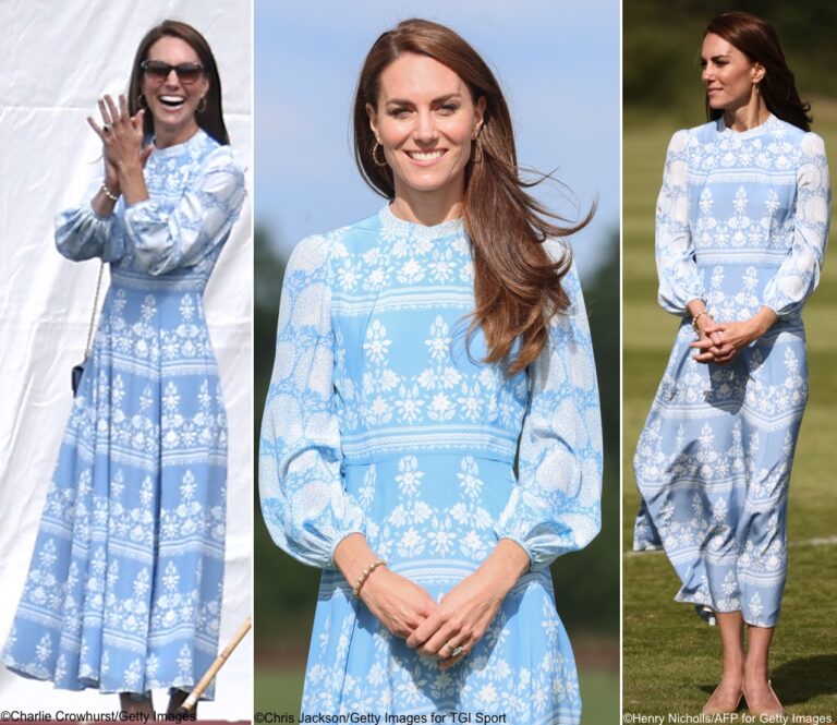 The Princess Wears Beulah London for Royal Charity Polo Cup – What Kate ...
