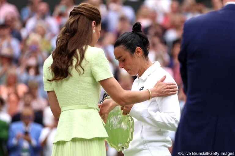 The Princess Chooses Self Portrait for Ladies’ Singles Final at ...