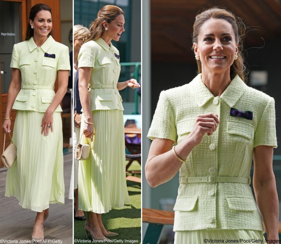 The Princess Chooses Self Portrait for Ladies’ Singles Final at ...