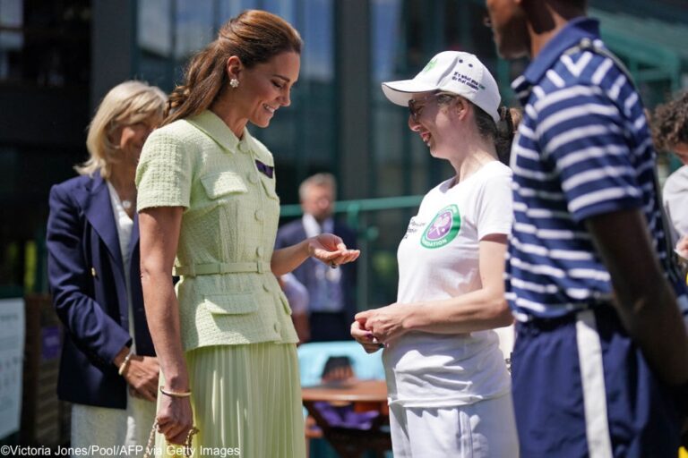 The Princess Chooses Self Portrait for Ladies’ Singles Final at ...