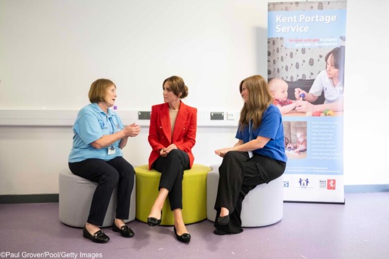 The Princess in Familiar Styles for Family “Portage” Visit – What Kate Wore