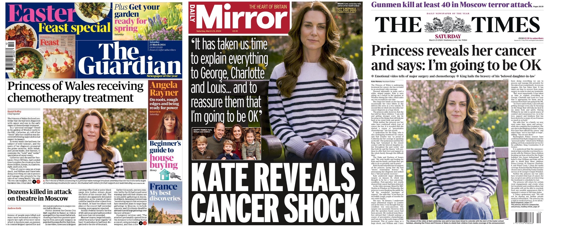 The Princess of Wales Reveals Her Cancer Diagnosis in Video Message ...