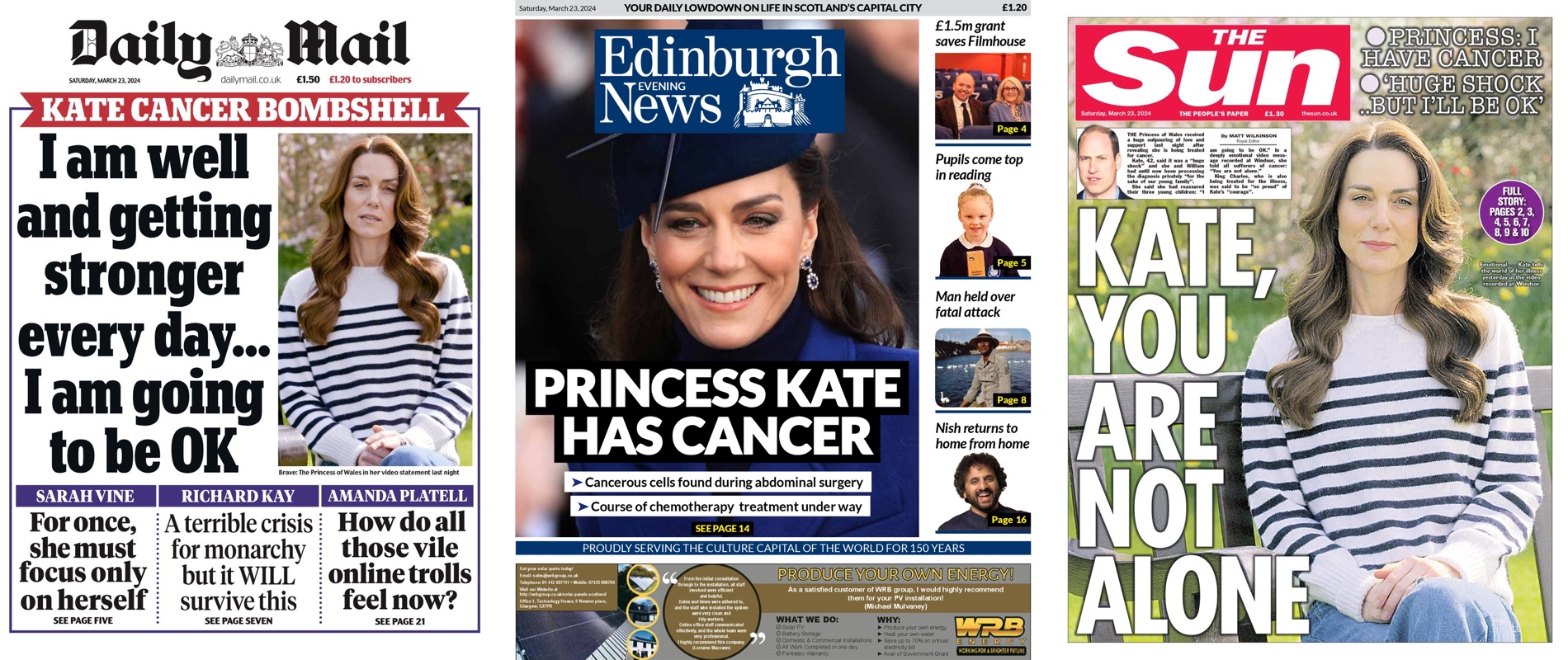 The Princess of Wales Reveals Her Cancer Diagnosis in Video Message ...