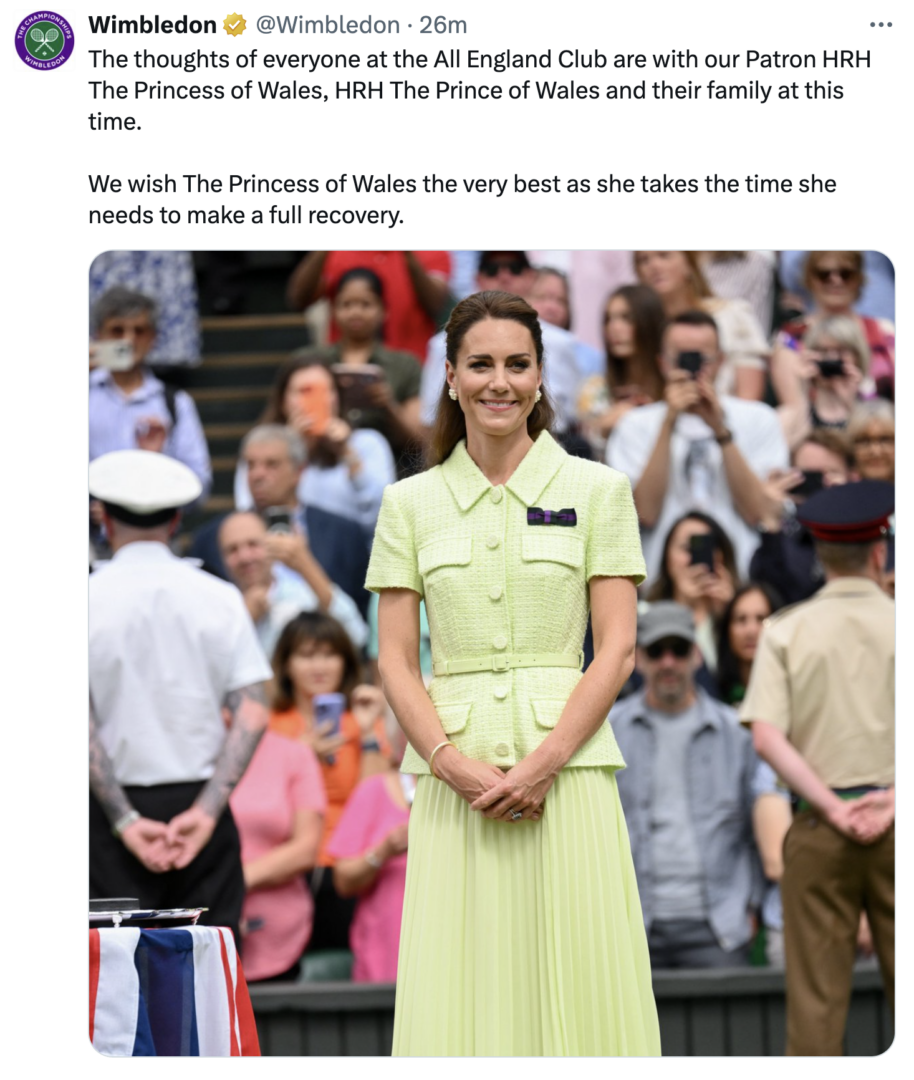 The Princess of Wales Reveals Her Cancer Diagnosis in Video Message ...