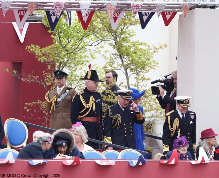 The Wales Family at VE Day 80th Anniversary Celebrations – What Kate Wore