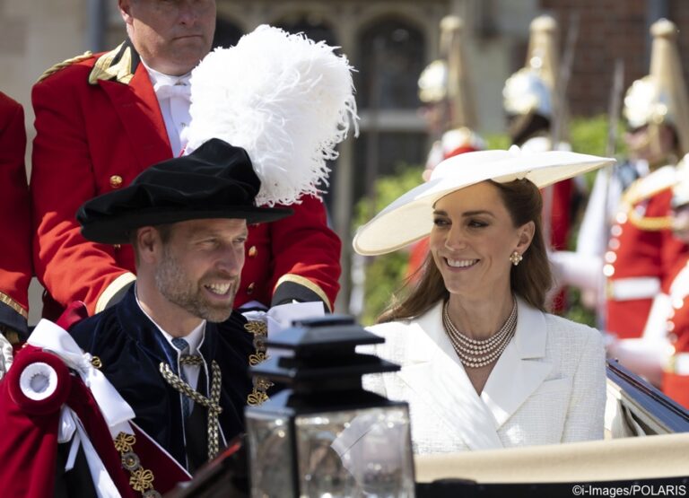 The Princess Brings Back Self Portrait Style for Garter Day – What Kate ...