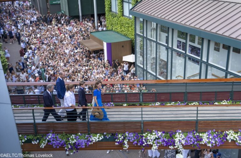 It’s Royal Blue Roksanda for Wimbledon Men’s Final as Wales Children ...