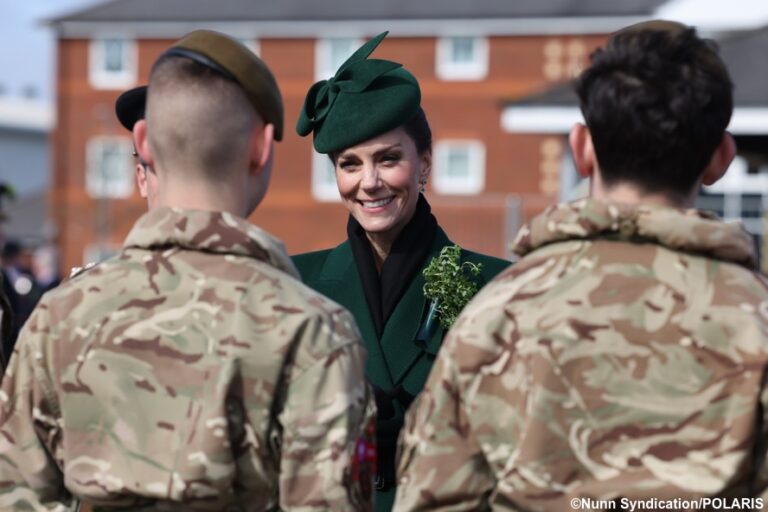 The Princess in Green McQueen for St. Patrick’s Day with the Irish ...